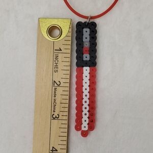 Accessories | Star Wars Red Lightsaber Perler Bead Necklace | Poshmark